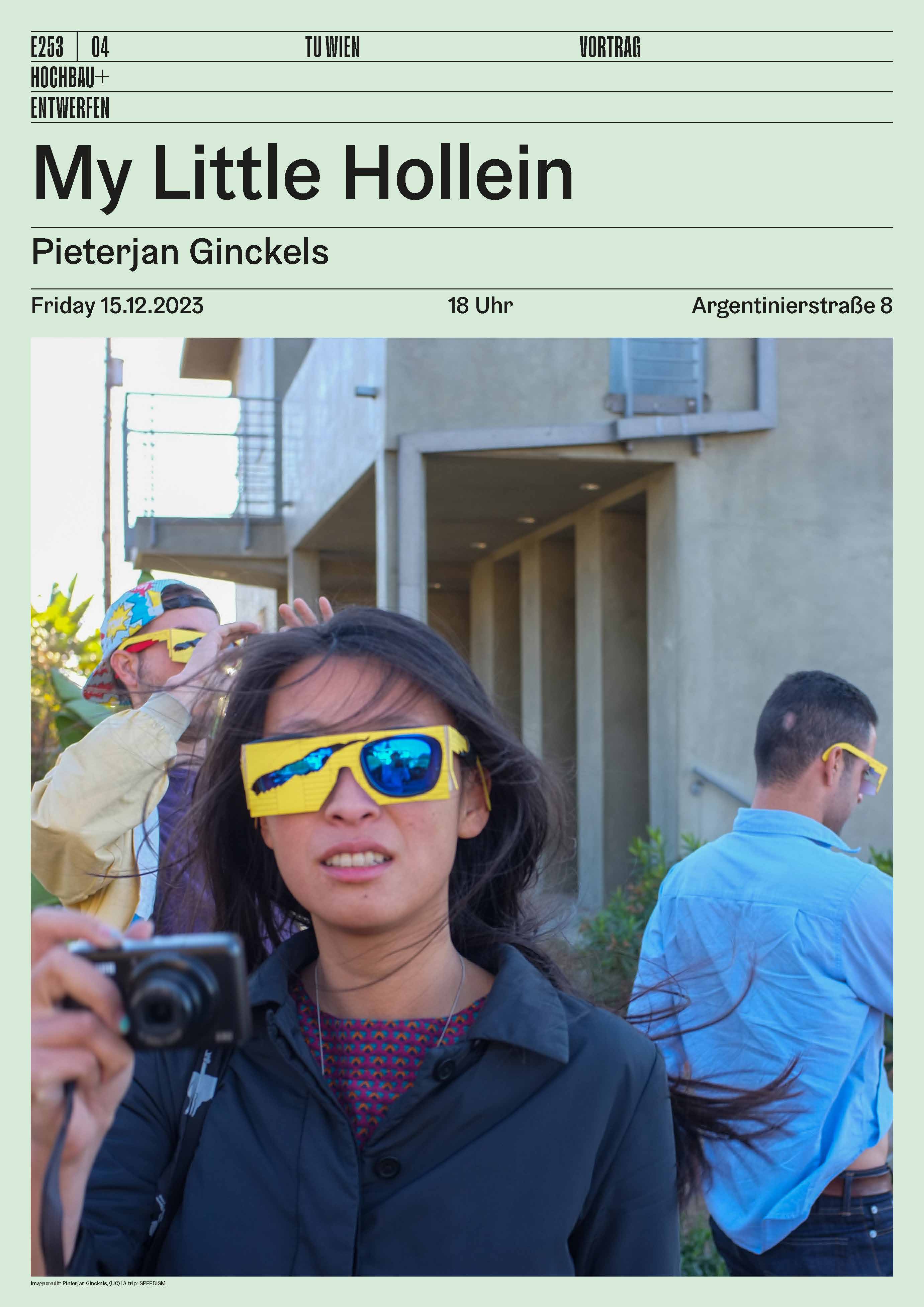 LECTURE: PIETERJAN GINCKELS, KU LEUVEN · INSTITUTE OF ARCHITECTURAL DESIGN