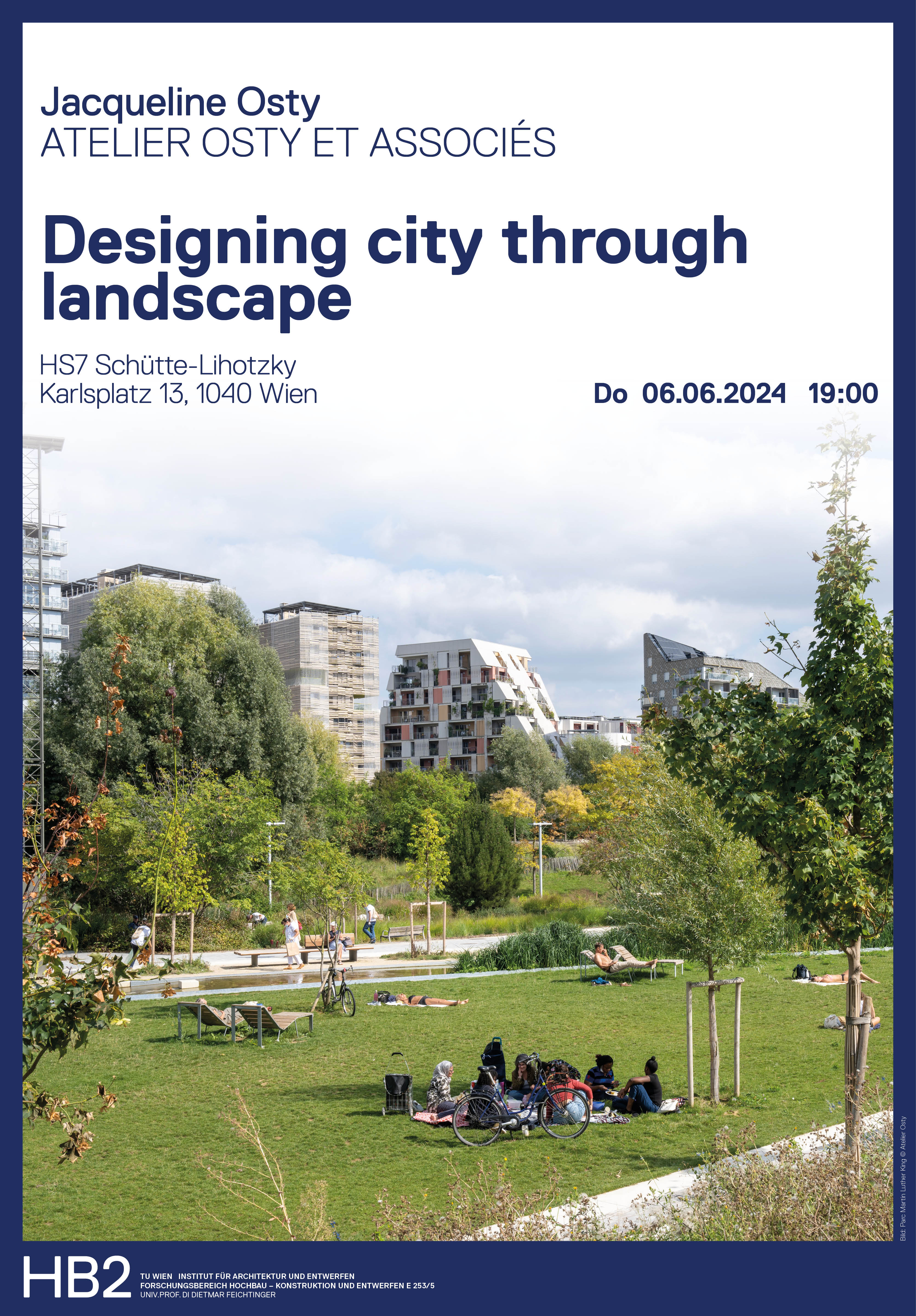 LECTURE: JACQUELINE OSTY · INSTITUTE OF ARCHITECTURAL DESIGN
